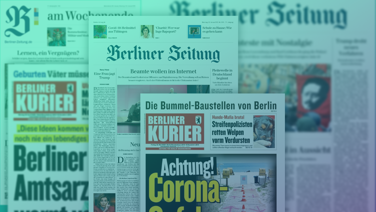 Berliner Verlag: Altes Geschäft nur noch in den neuen Bundesländern ...